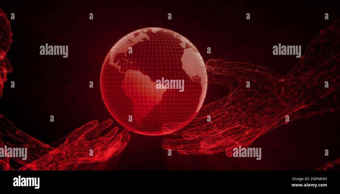 Medical Background and a Reporting Science System Stock Photo - Alamy