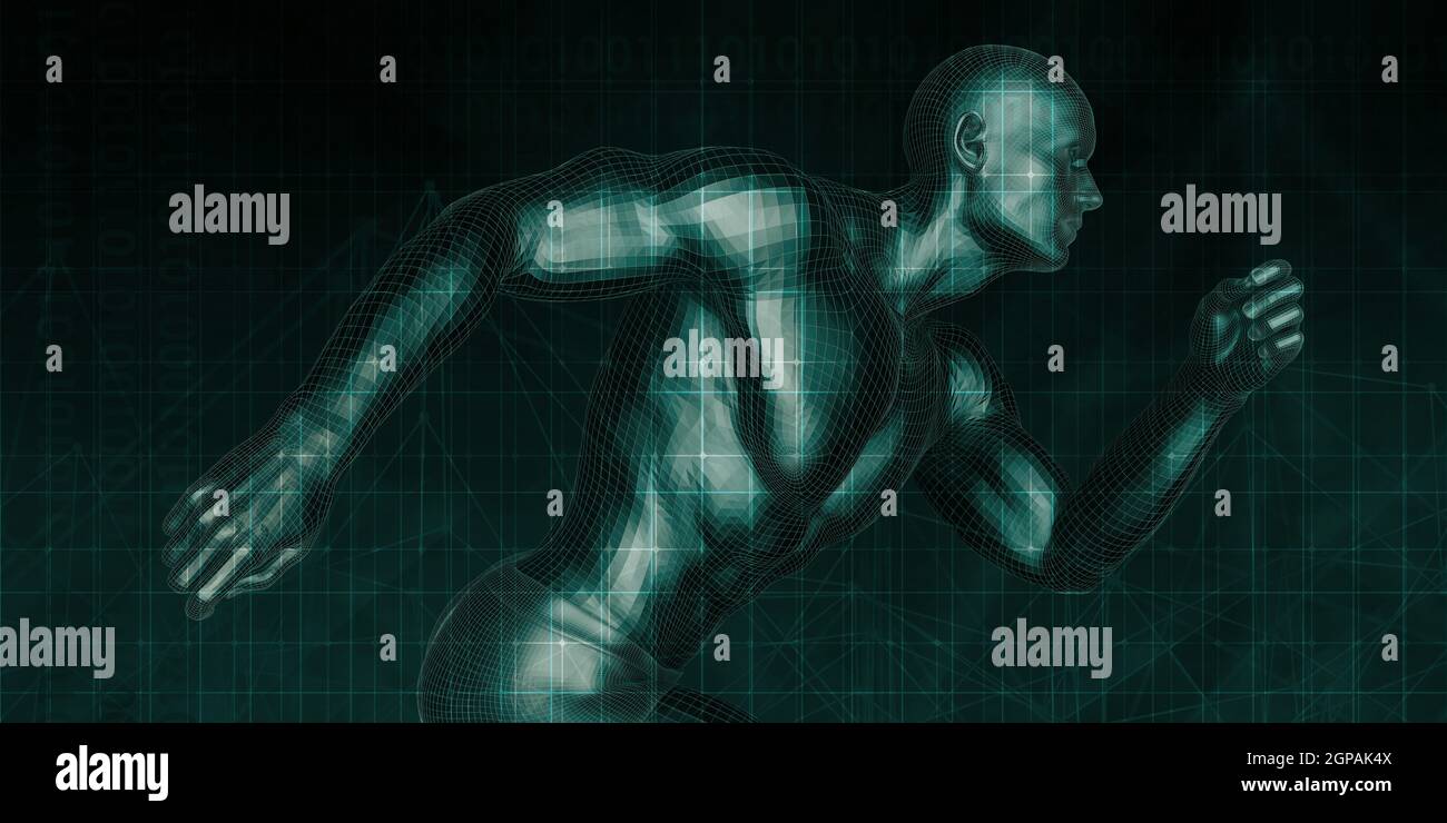 Business Technology Background with Futuristic Creative Abstract Stock ...