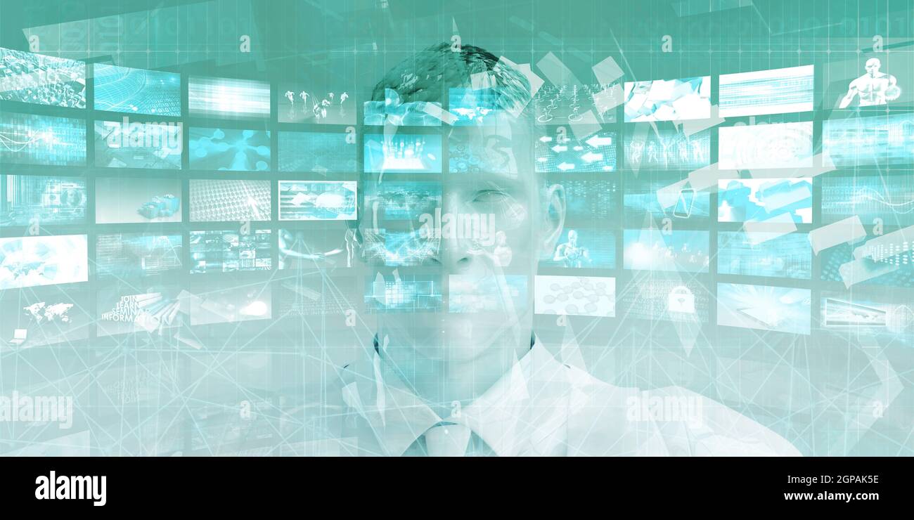 Creative Industry And Emerging Technology In Science Field Stock Photo ...