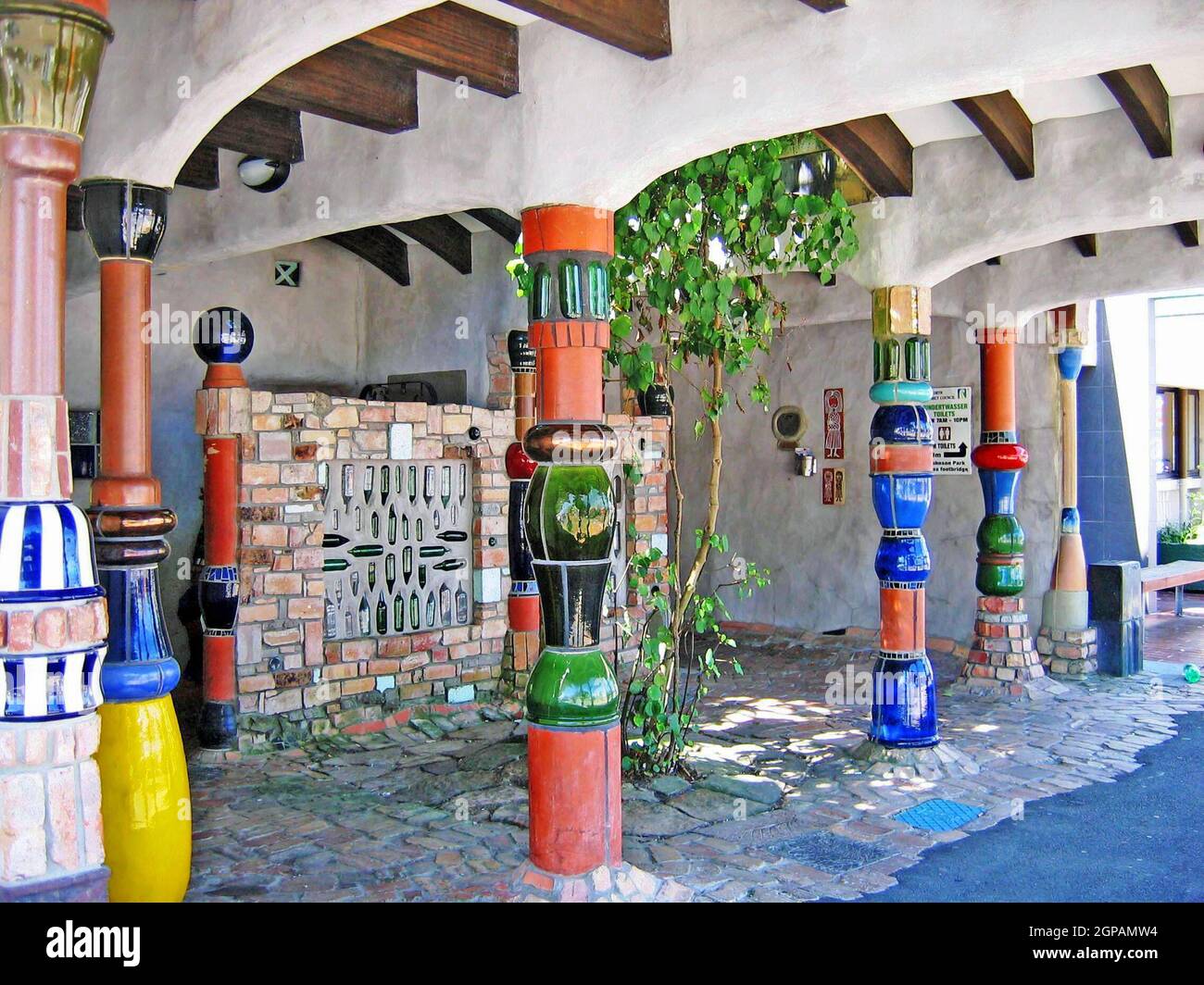 Hundertwasser toilets 2005 hi-res stock photography and images - Alamy