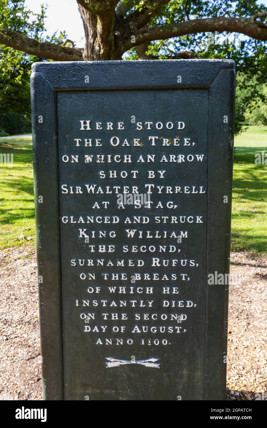 William rufus arrow hi-res stock photography and images - Alamy