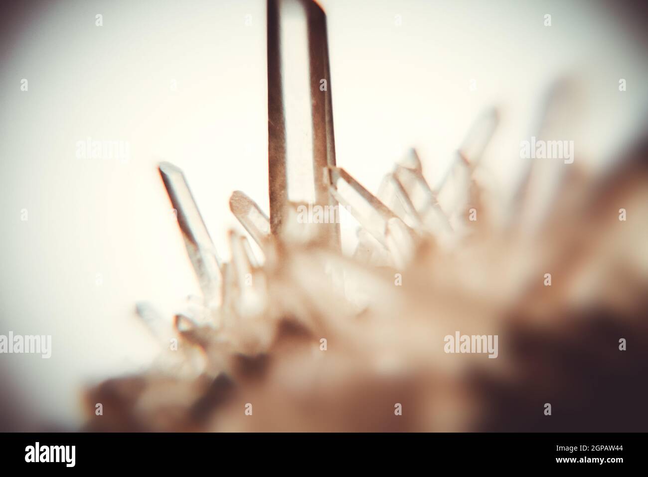 Shiny rock crystal macro view. Abstract texture background Stock Photo ...
