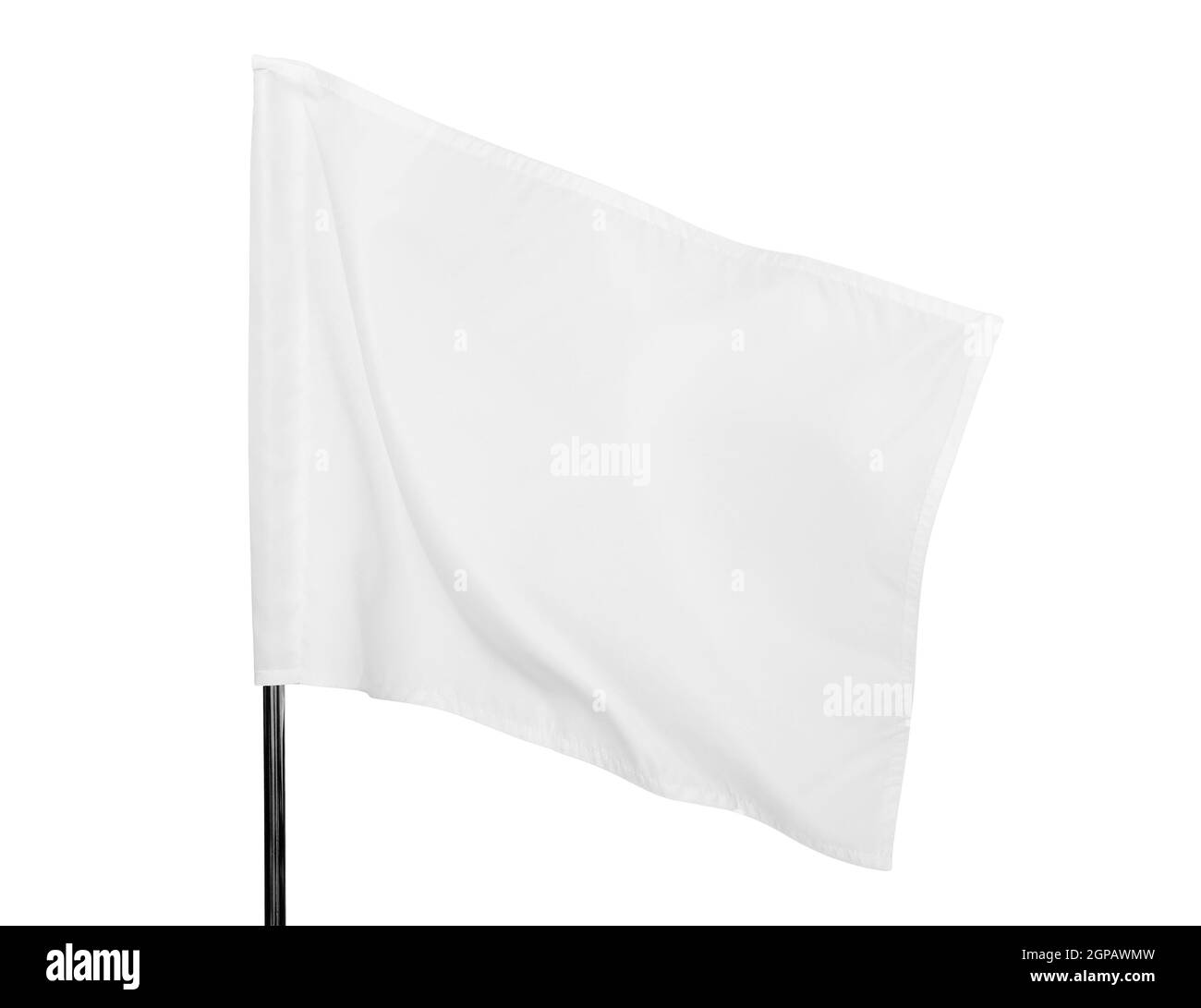 White flag waving surrender Black and White Stock Photos & Images - Alamy
