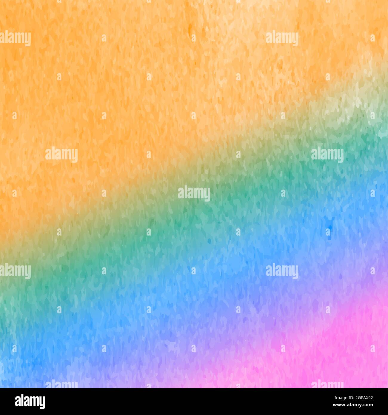 Panoramic texture of realistic multi-colored watercolor on a white ...