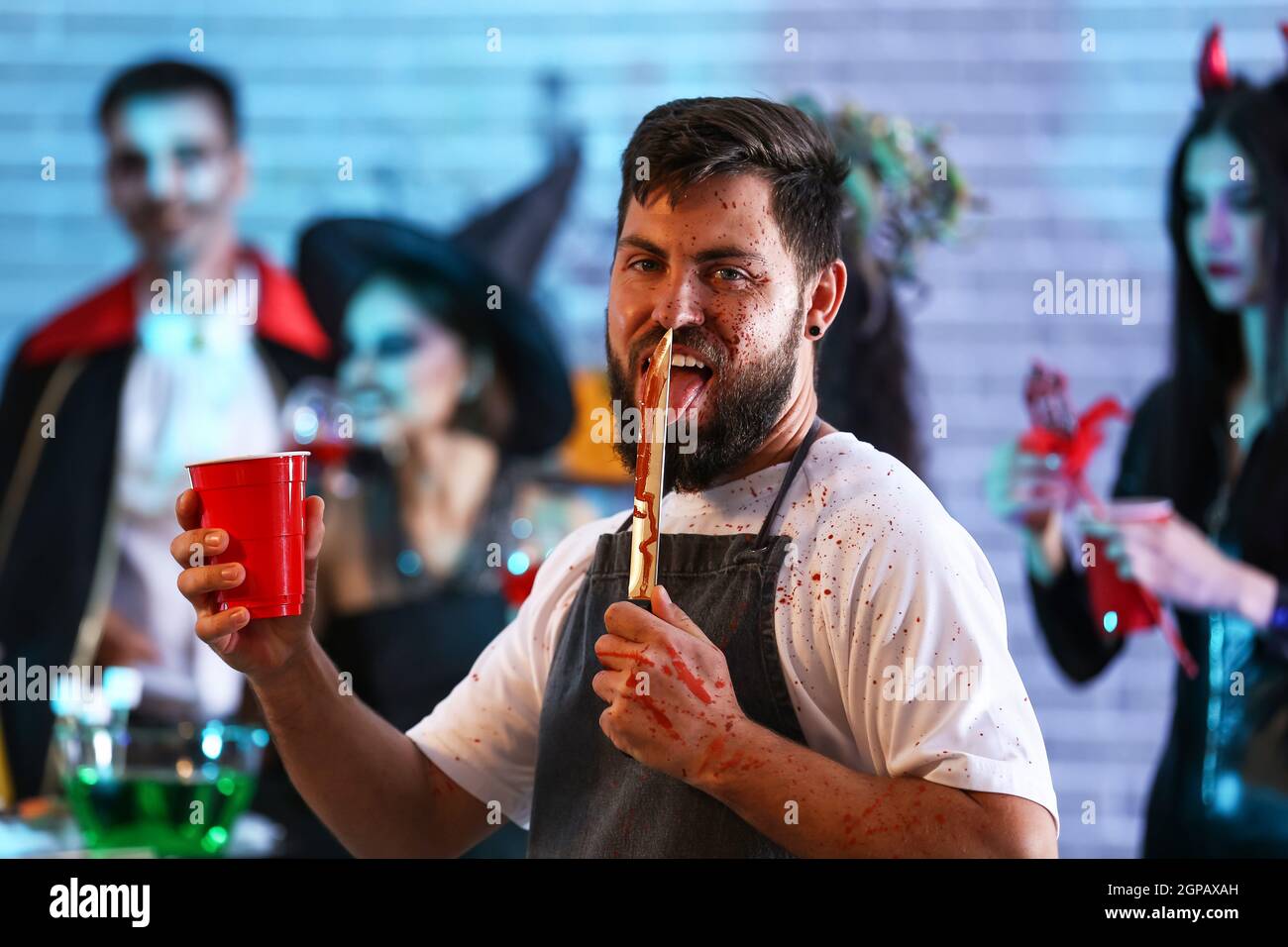 Traditional butcher party hi-res stock photography and images - Alamy