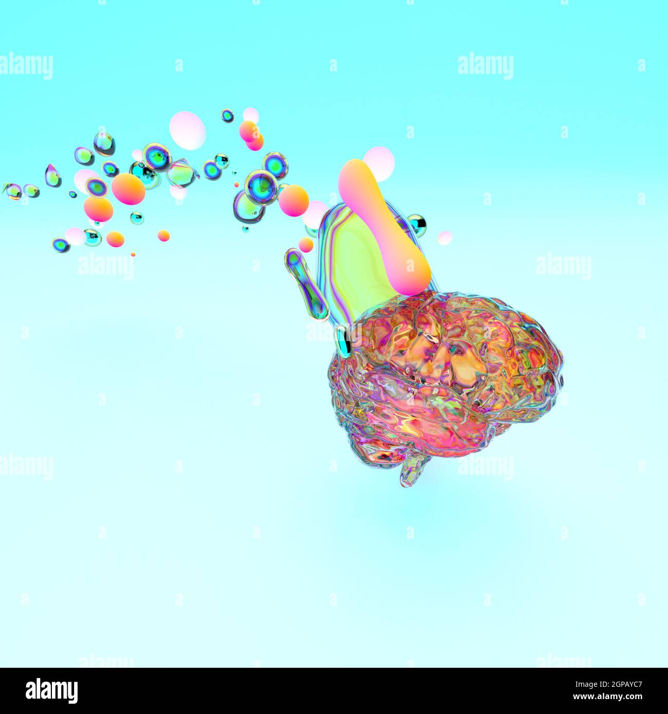 Exploding brain hi-res stock photography and images - Alamy