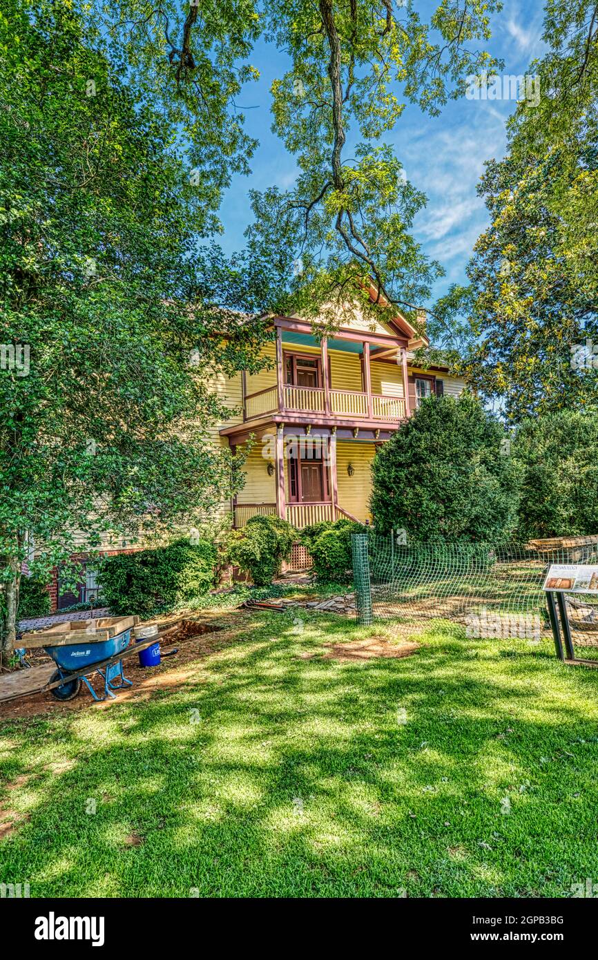 The Massey House and archeological dig at James Monroe’s Highland home ...