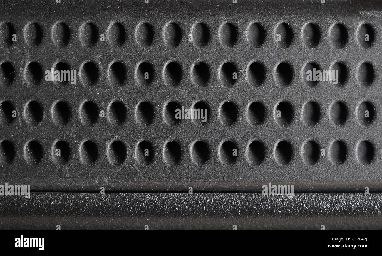 black plastic texture useful as a background Stock Photo - Alamy
