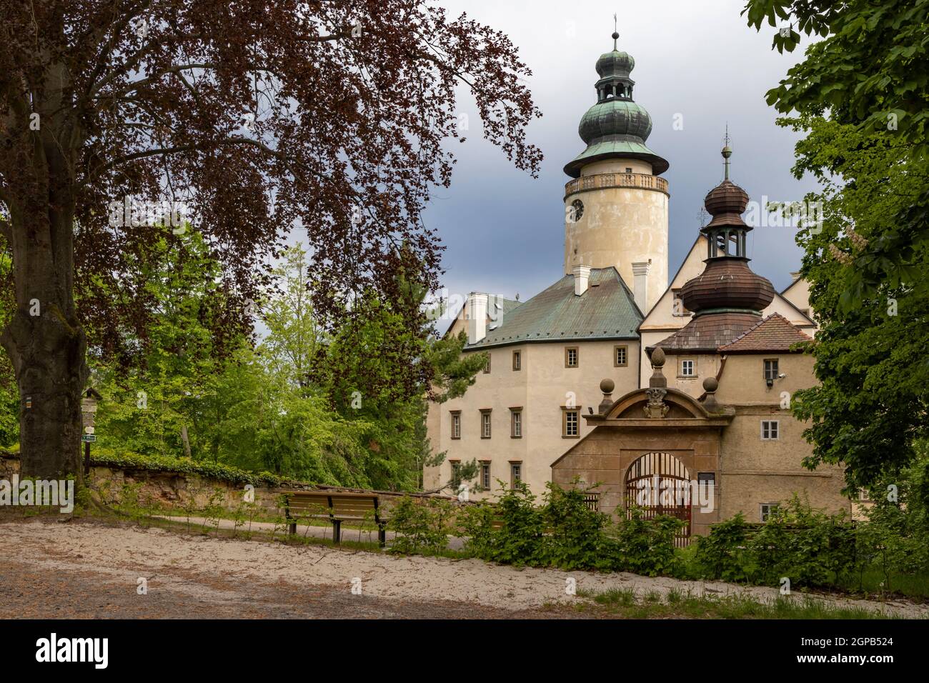 Lemberk castle near Jablonne v Podjestedi, Northern Bohemia, Czech ...
