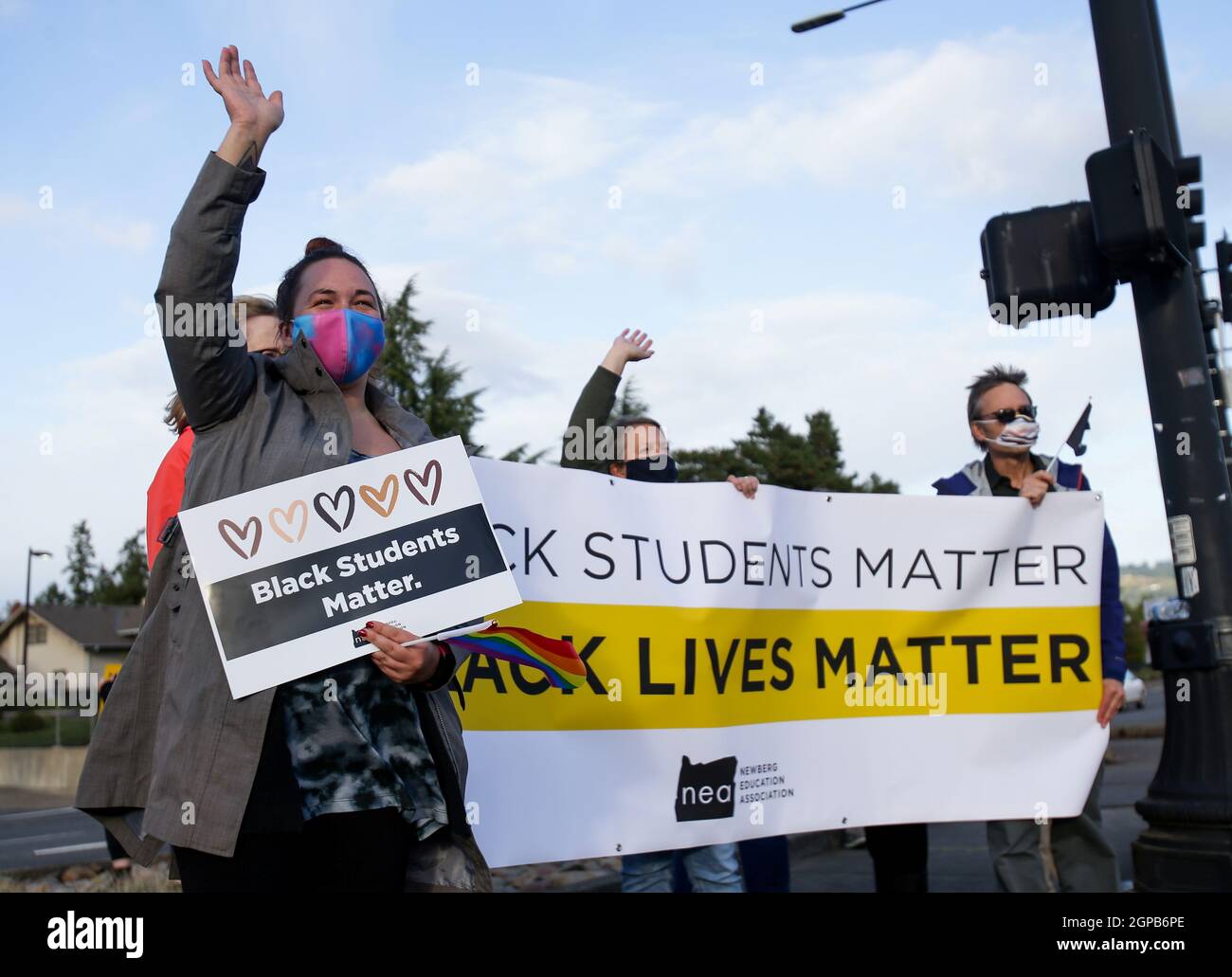 Lgbtqia protest hi-res stock photography and images - Alamy