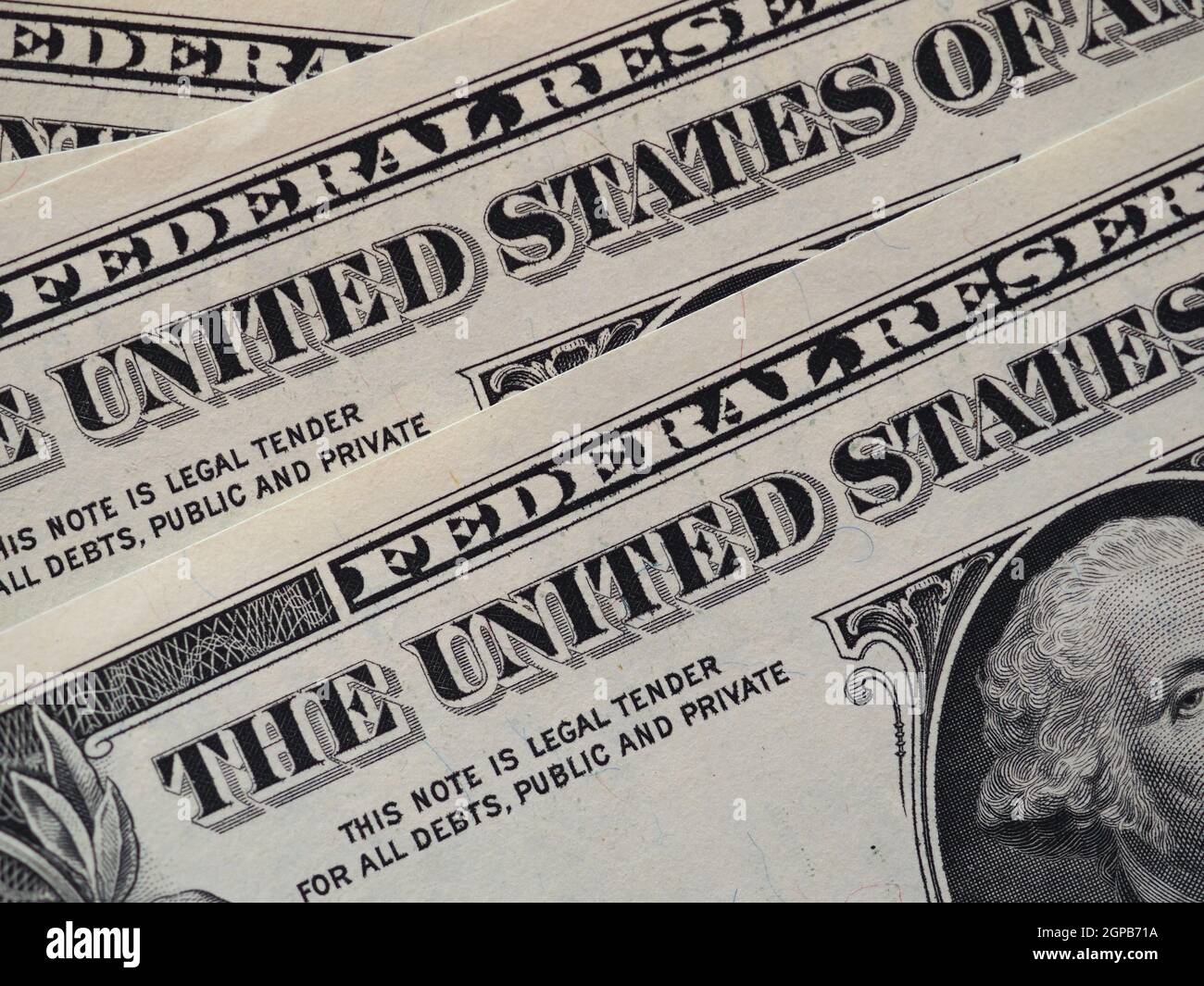 Dollar banknotes money (USD), currency of United States Stock Photo - Alamy