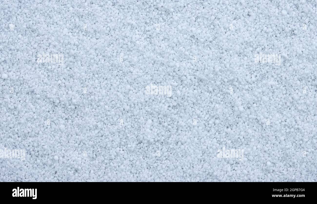 The texture of grains of snow on the ground Stock Photo - Alamy