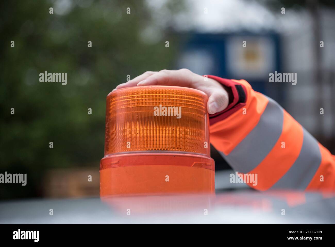 Car warning signal hi-res stock photography and images - Alamy