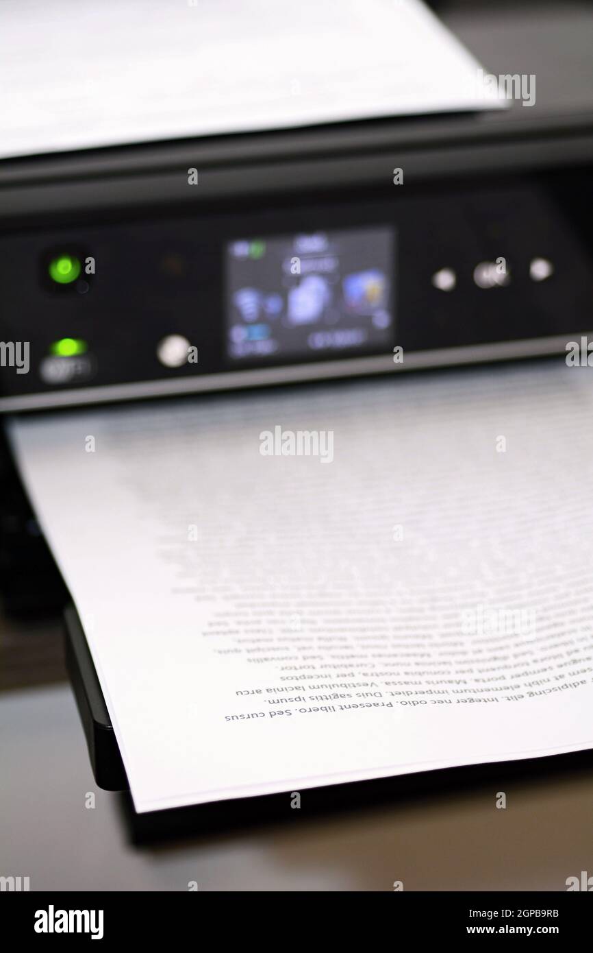 Multifunction inkjet printer hi-res stock photography and images - Alamy