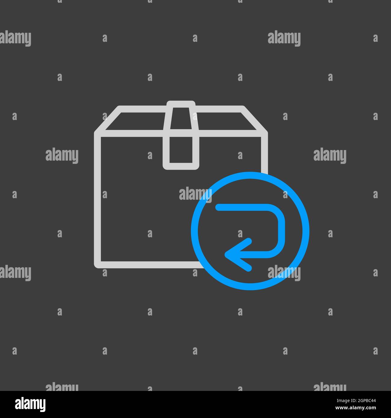 Return purchase icon. E-commerce sign. Graph symbol for your web site ...