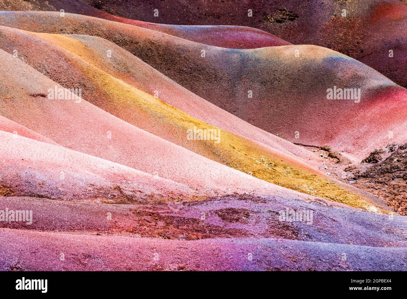 Mauritius seven colored earths hi-res stock photography and images - Alamy