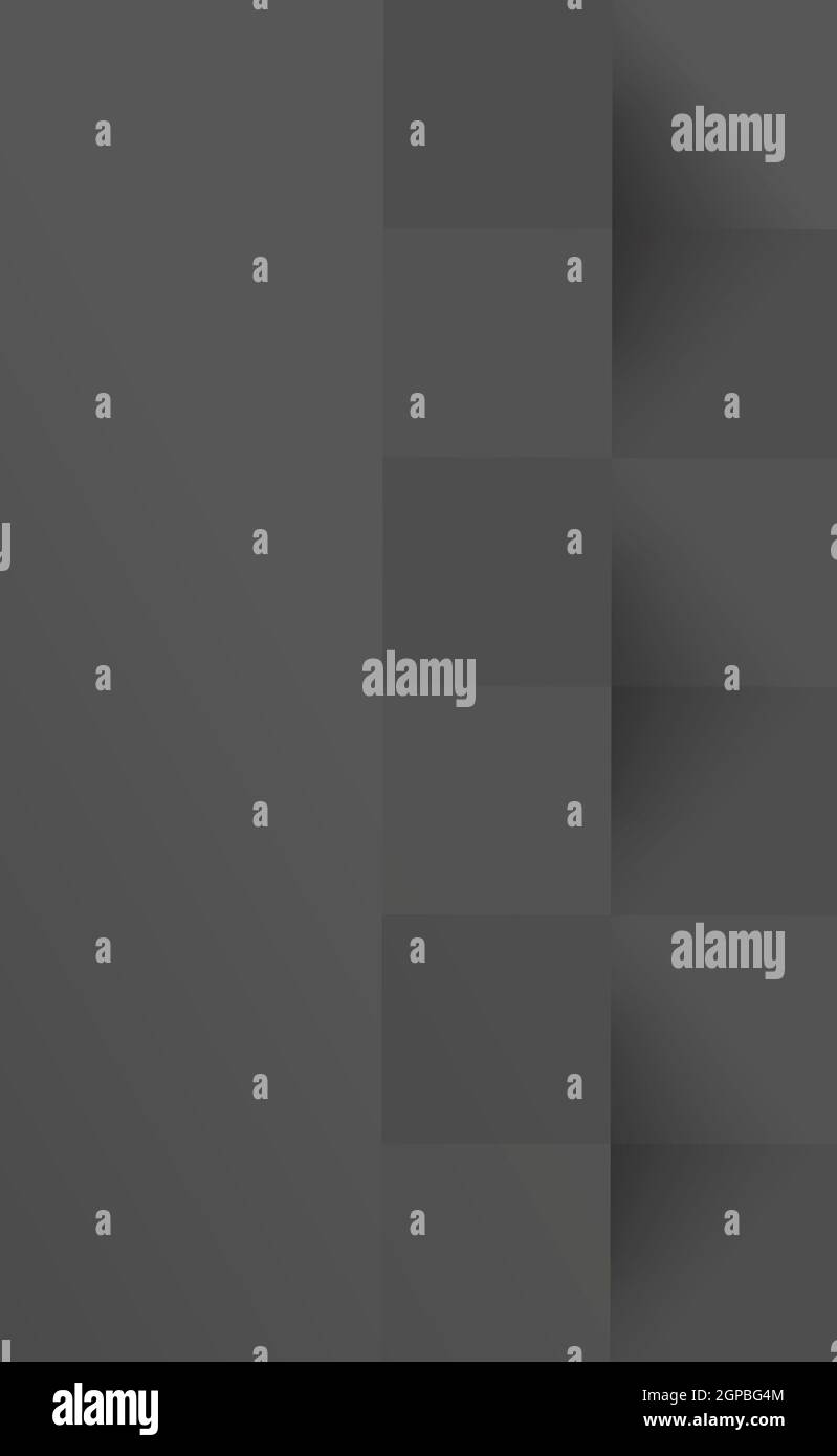 Abstract black background, web template, squares with shadow - Vector ...