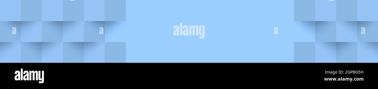 Abstract blue background, web template, squares with shadow - Vector ...