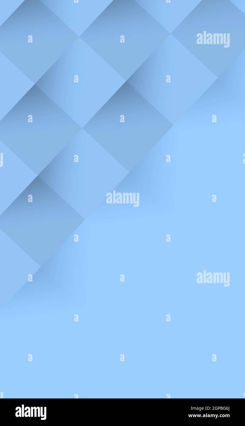 Abstract blue background, web template, squares with shadow - Vector ...