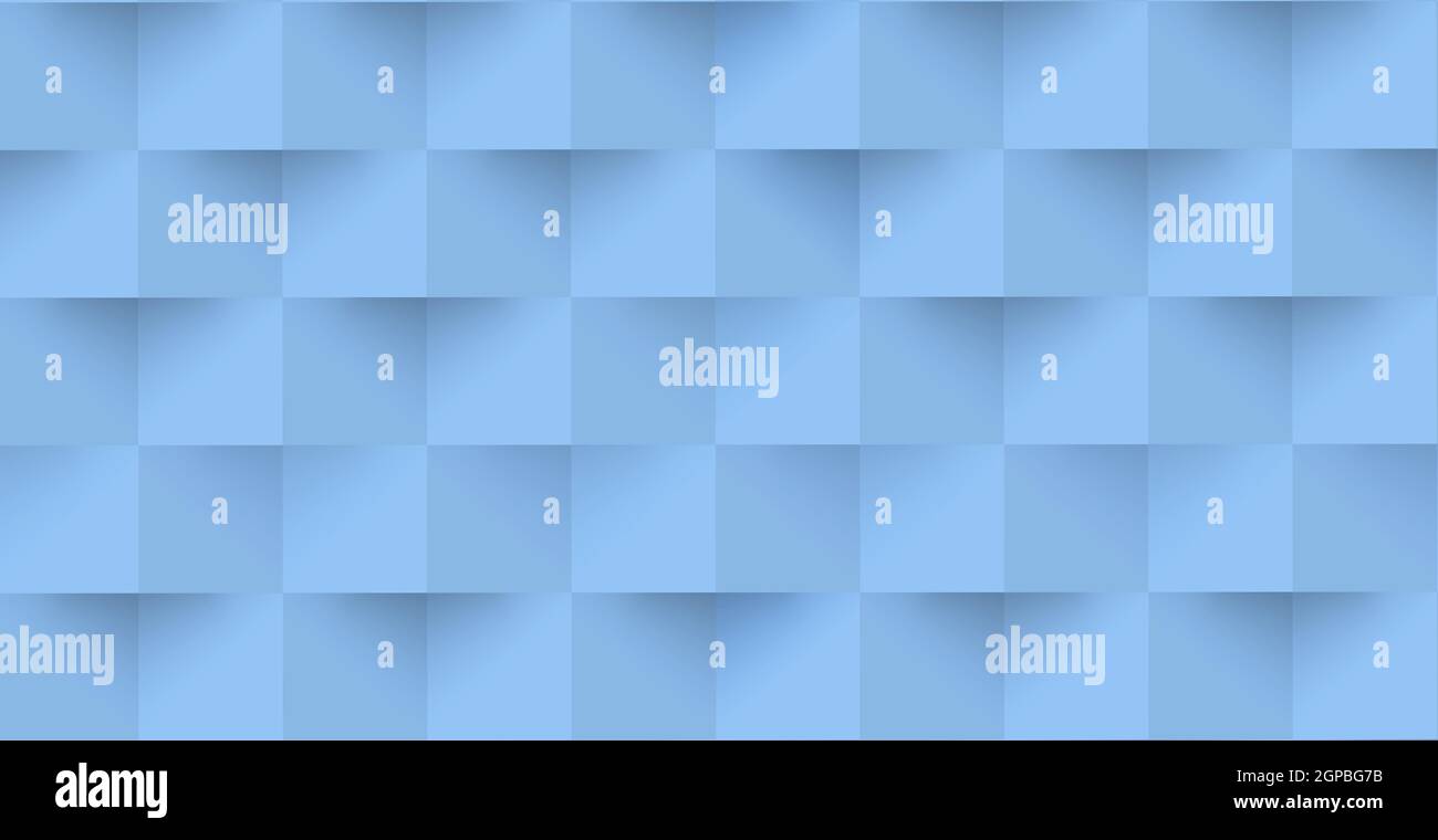 Abstract blue background, web template, squares with shadow - Vector ...