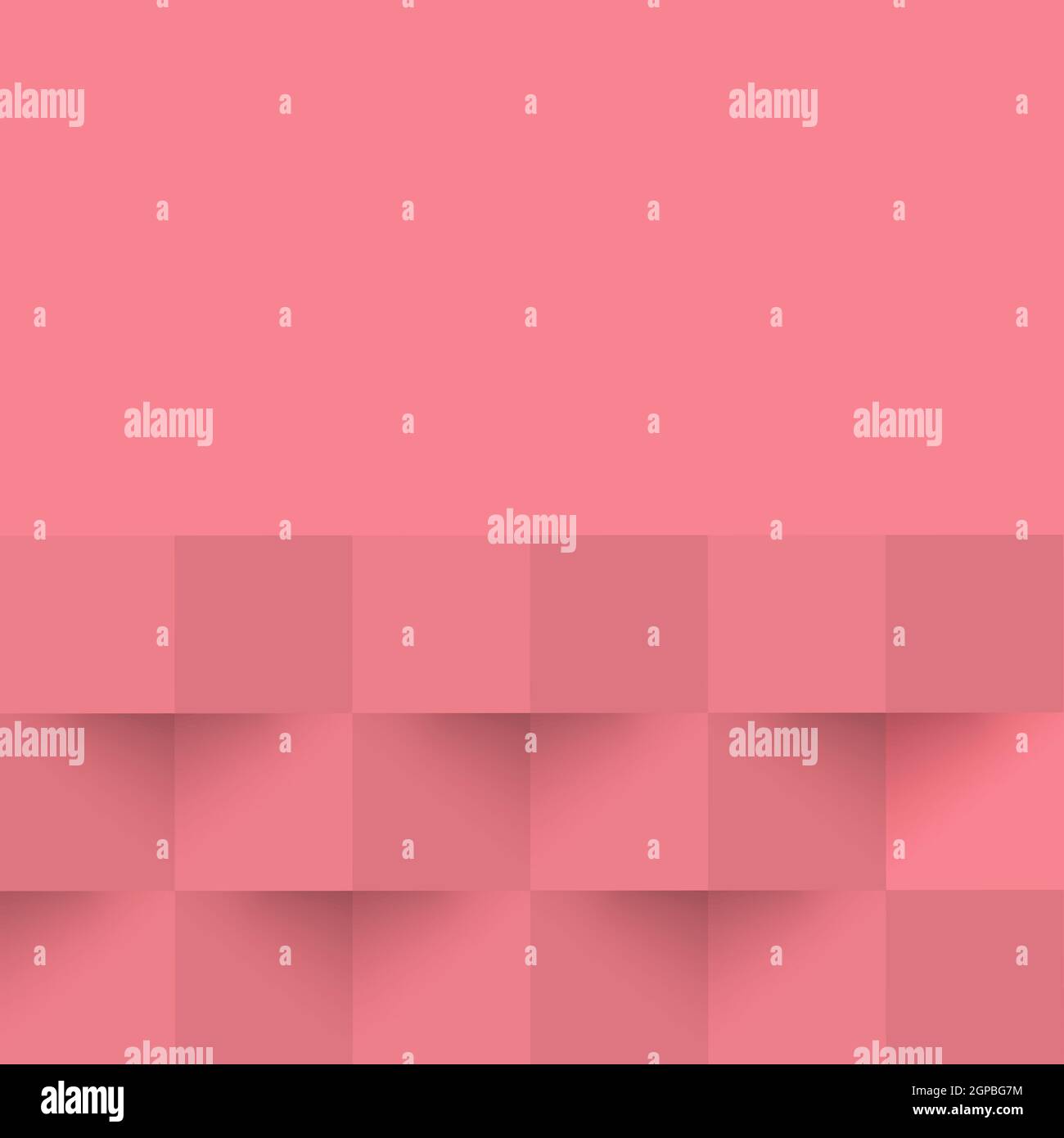 Abstract red background, web template, squares with shadow - Vector ...