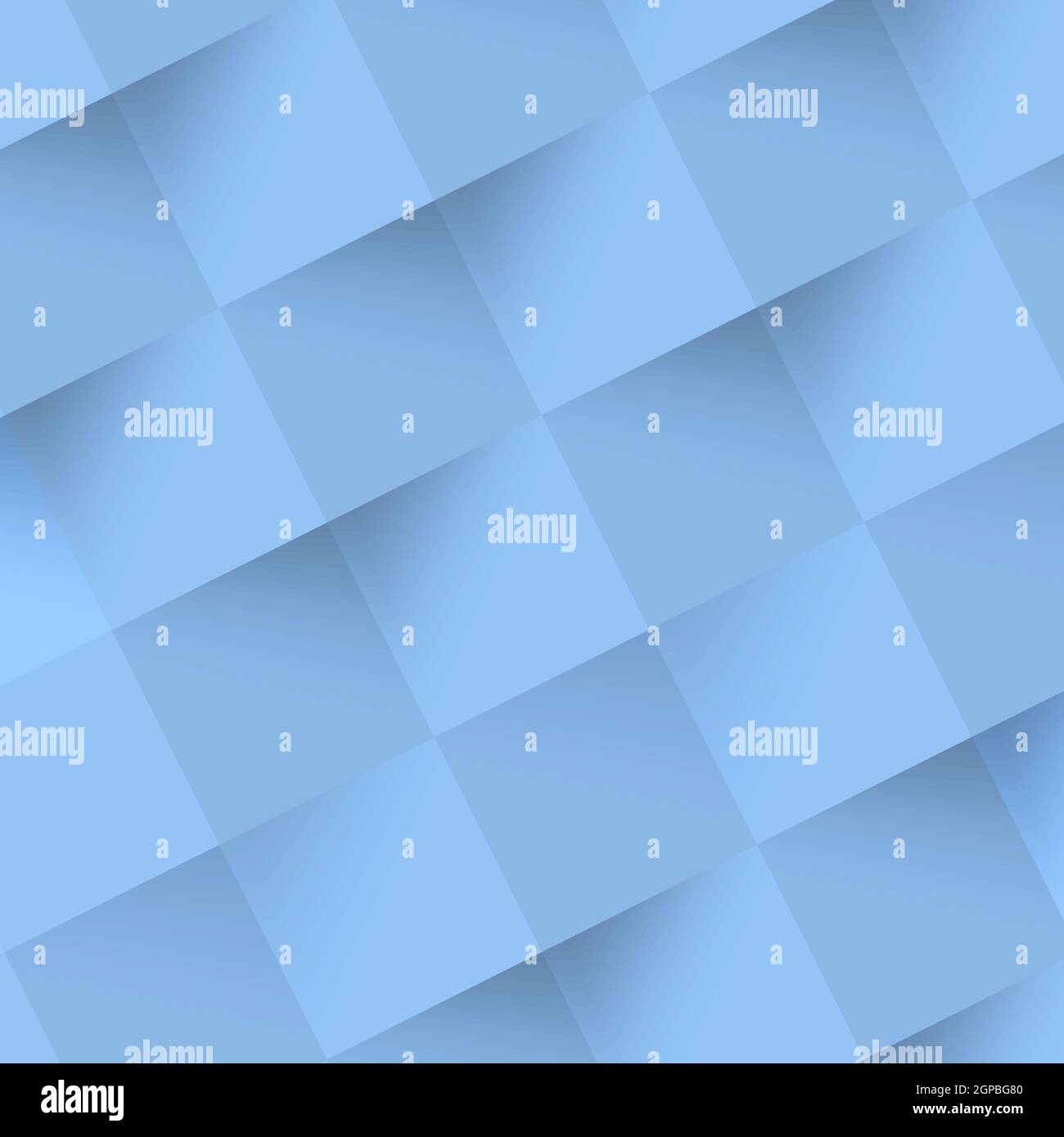 Abstract blue background, web template, squares with shadow - Vector ...