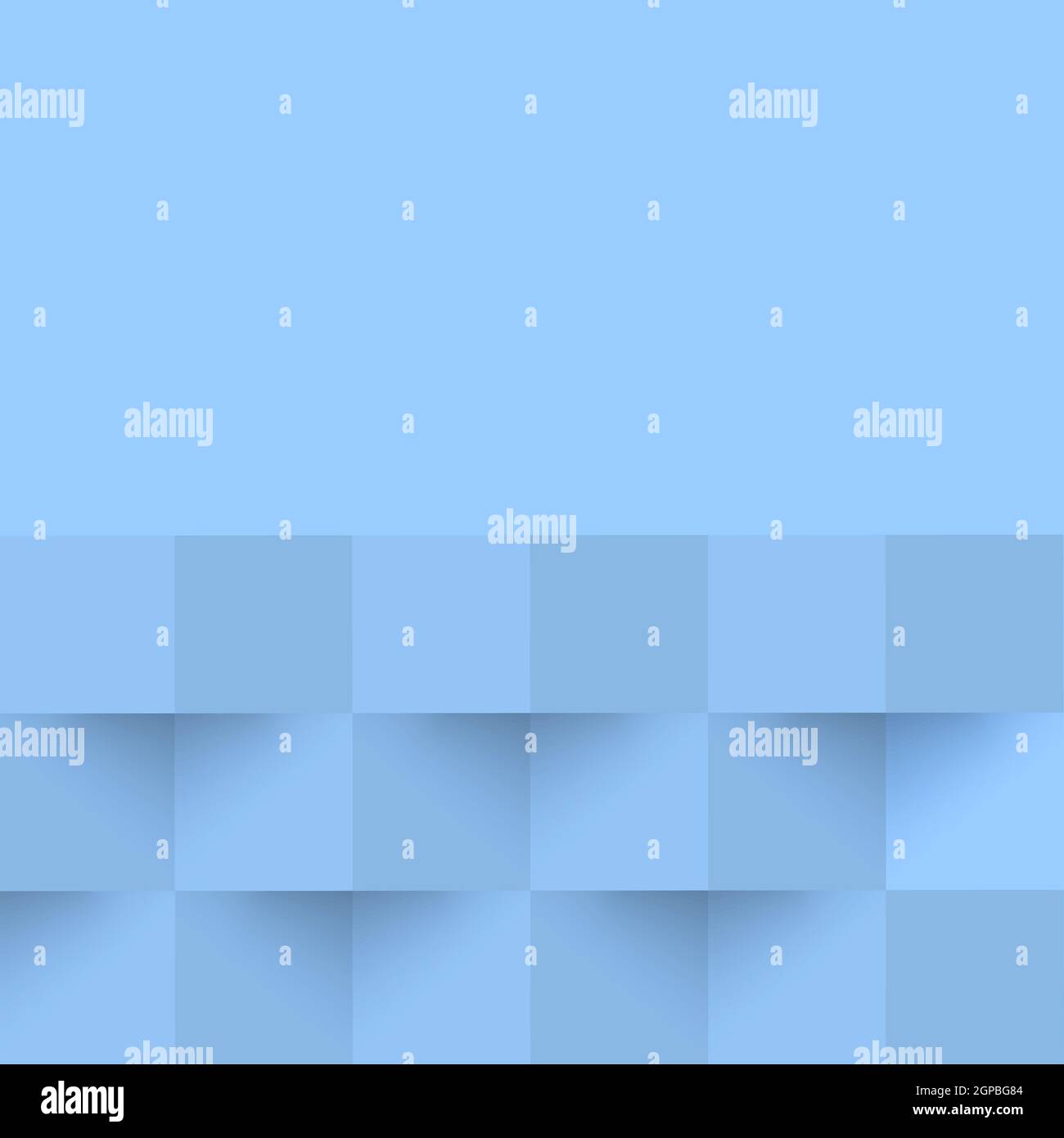 Abstract blue background, web template, squares with shadow - Vector ...