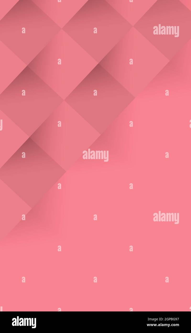 Abstract red background, web template, squares with shadow - Vector ...