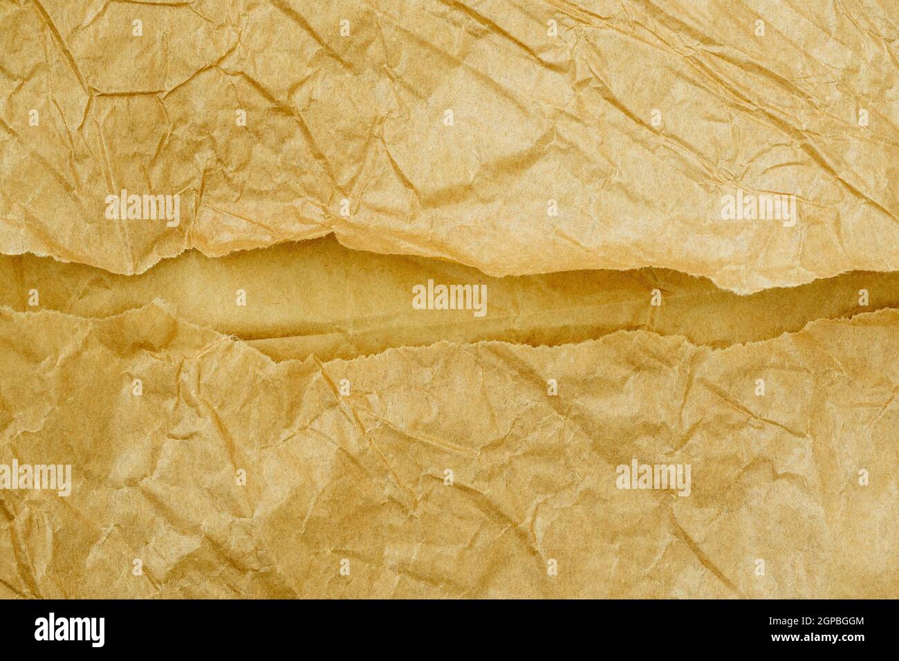 Torn brown paper texture, can be used as background Stock Photo - Alamy