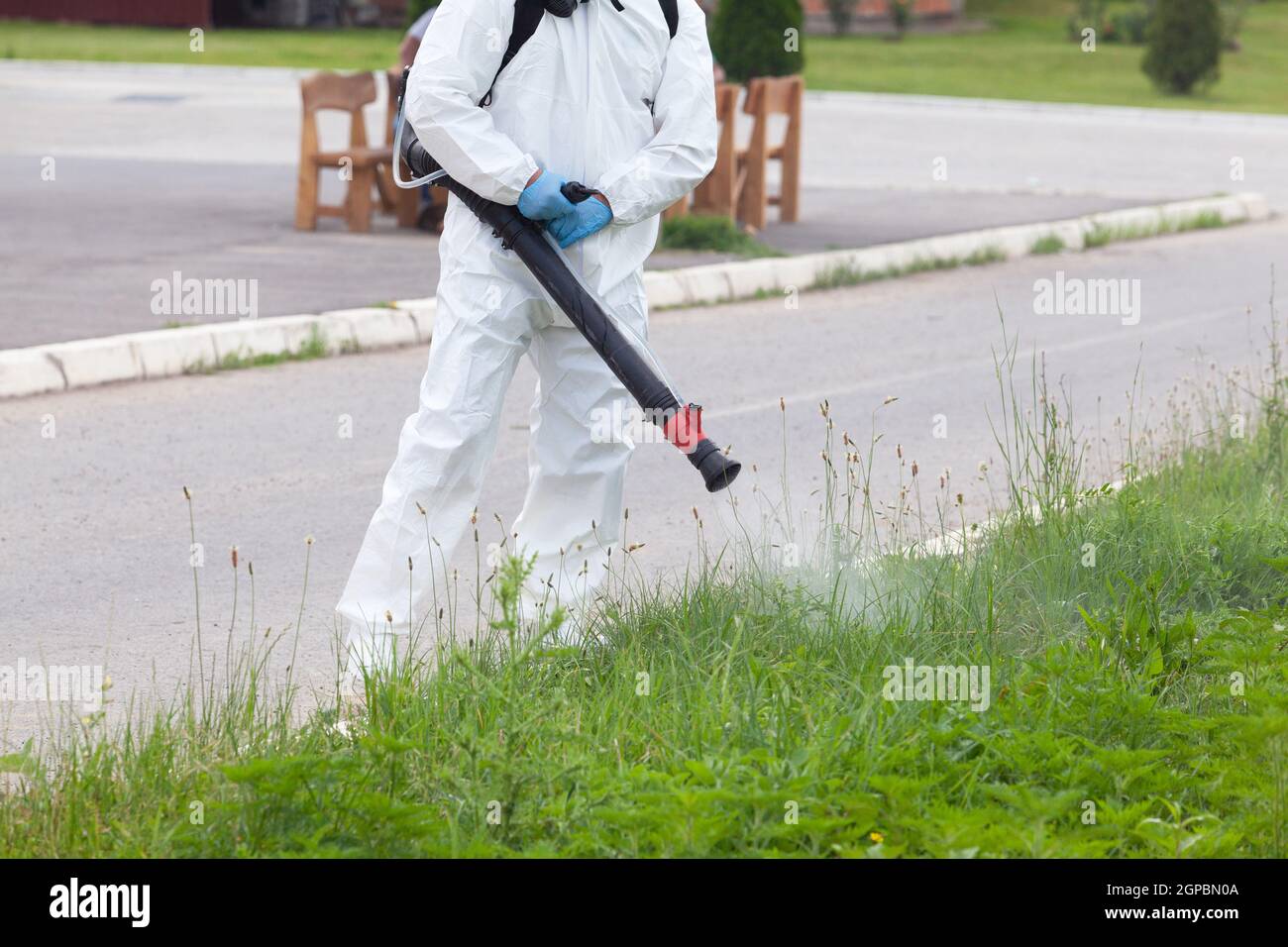 Disinfection and decontamination on a public place as a prevention ...