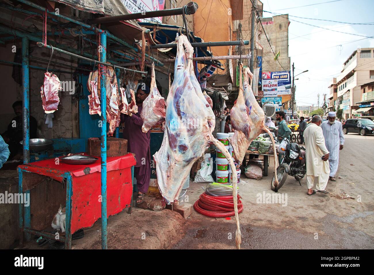 The local market in Karachi city, Pakistan Stock Photo - Alamy