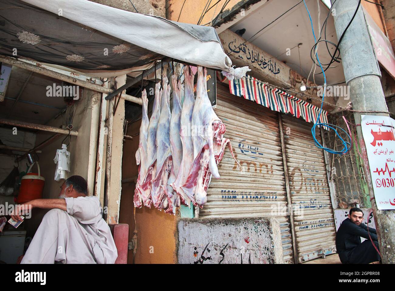 The local market in Karachi city, Pakistan Stock Photo - Alamy