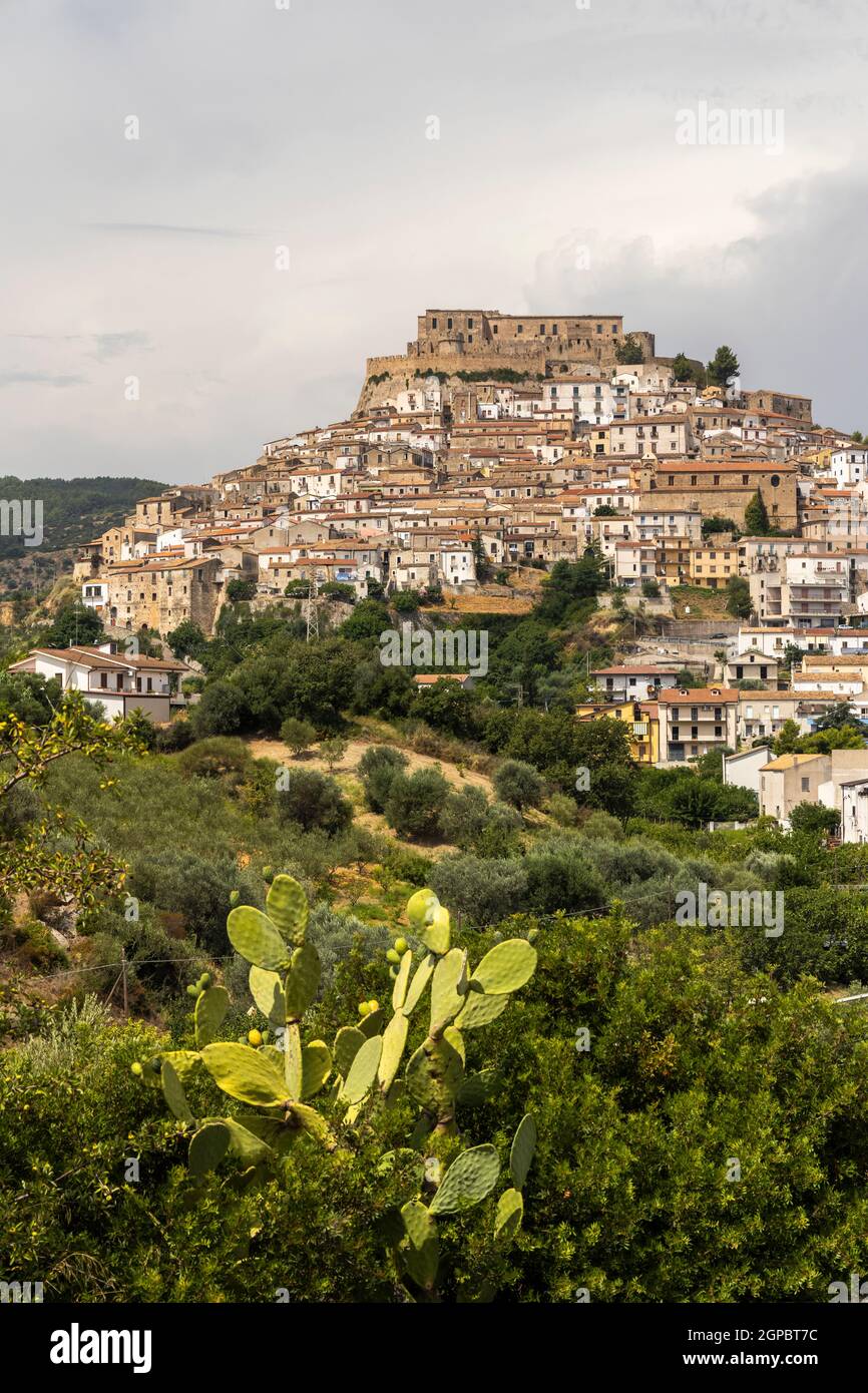 Rocca Imperiale castle in Cosenza province, Calabria, Italy Stock Photo ...