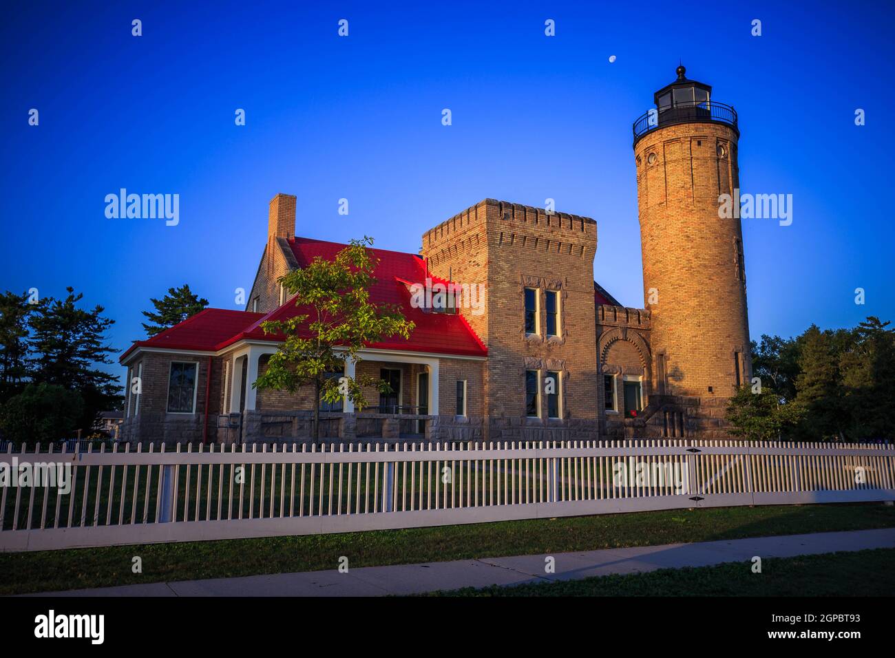 Mackinaw city michigan mackinac historic hi-res stock photography and ...