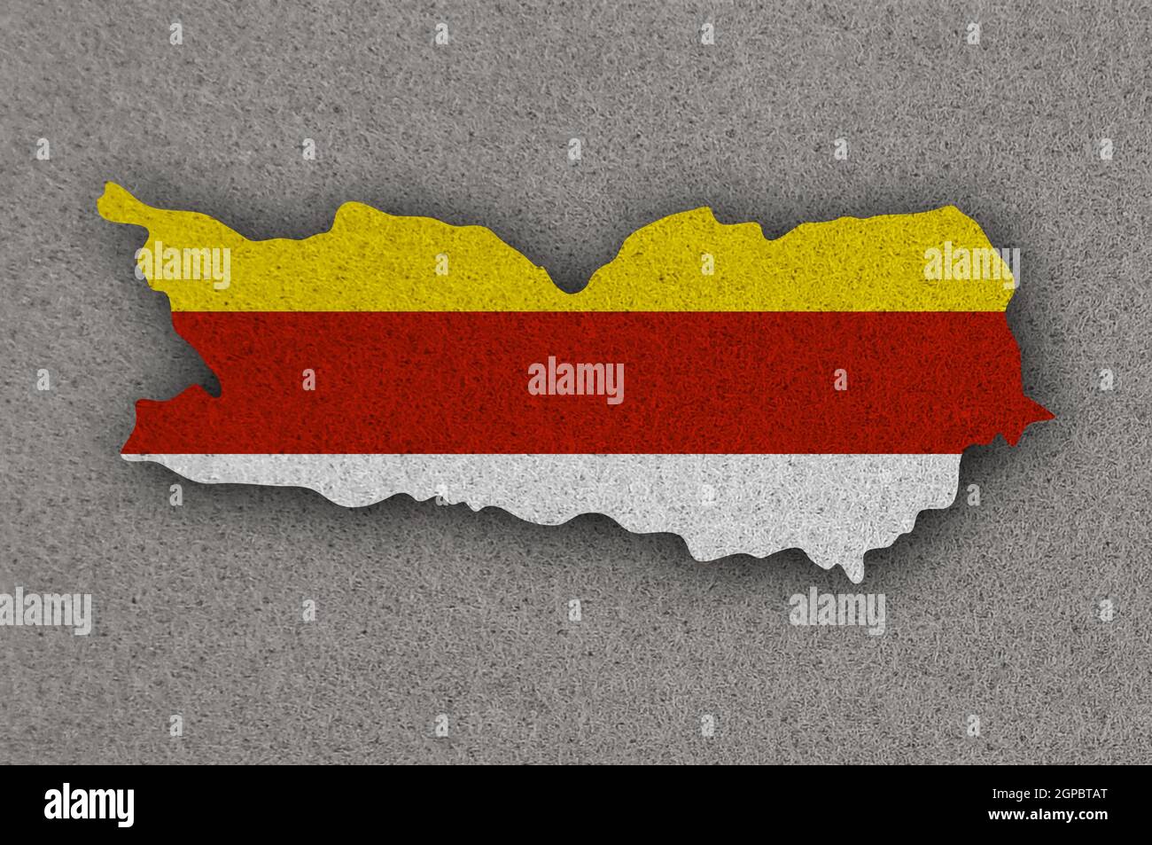 Carinthia state map hi-res stock photography and images - Alamy