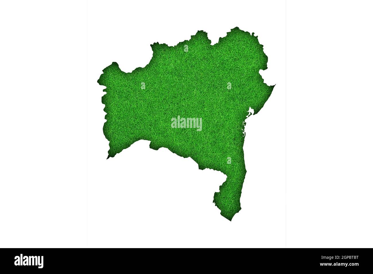 Bahia outline map hi-res stock photography and images - Alamy