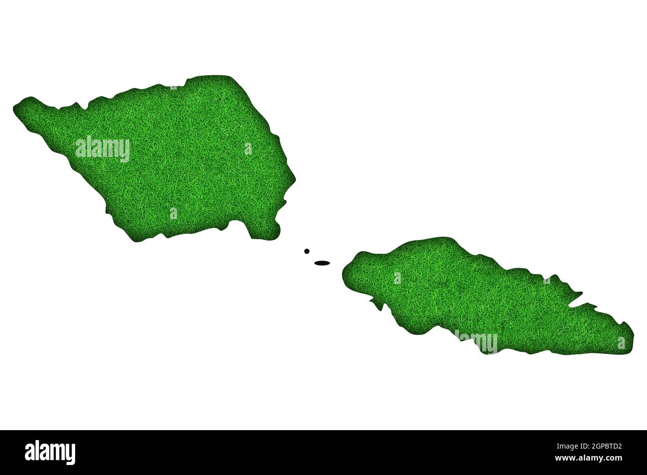 Map of samoa Cut Out Stock Images & Pictures - Alamy