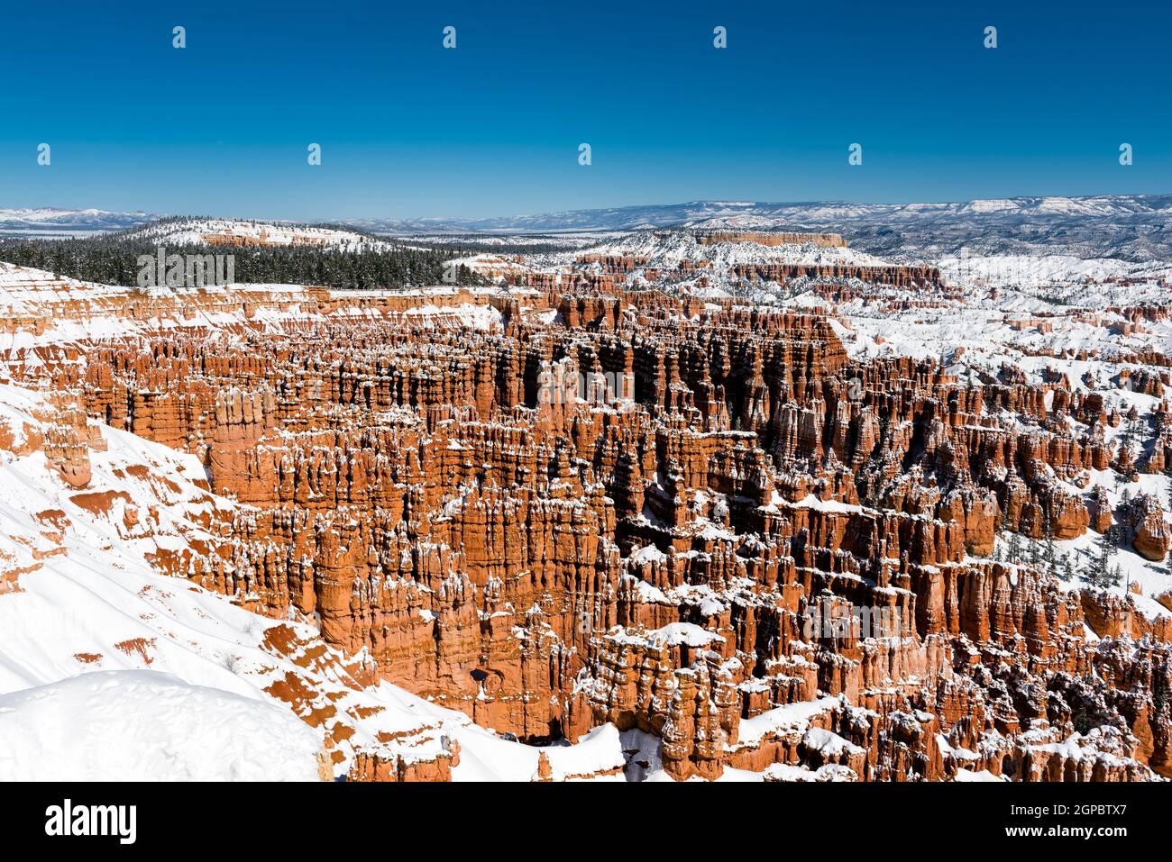 Inspiration Point, Bryce Canyon National Park, Utah, USA Stock Photo ...