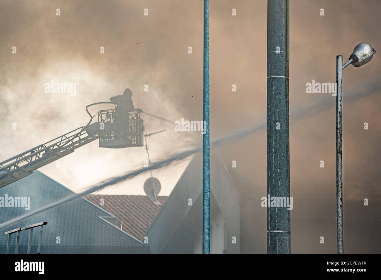 Fire hose basket hi-res stock photography and images - Alamy