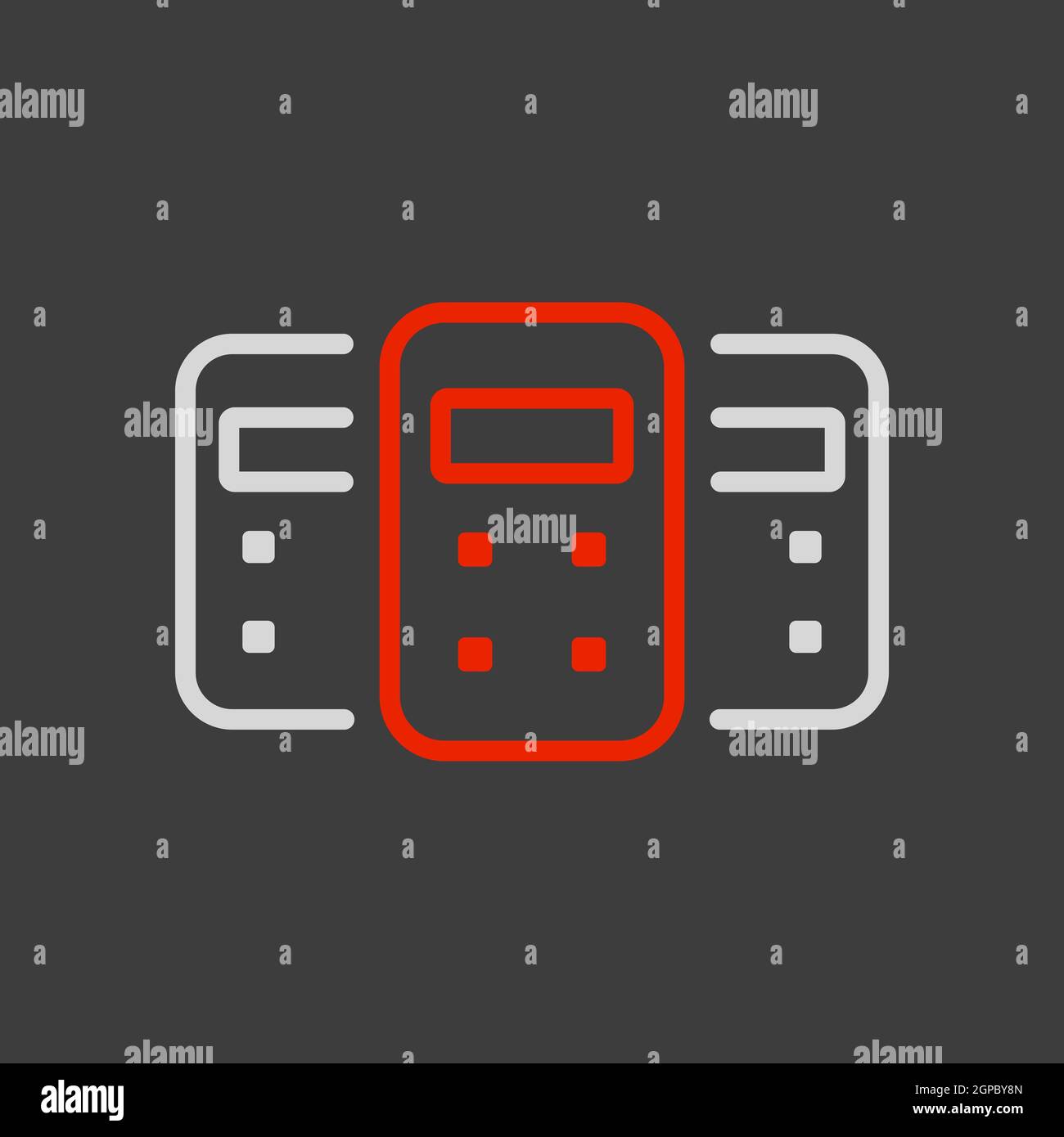 Protective police shield vector icon. Demonstration, protest, strike ...