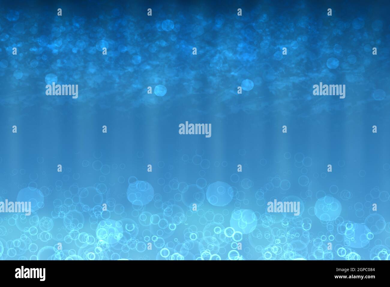 Abstract underwater illustration. Nice abstract gradient blue white ...