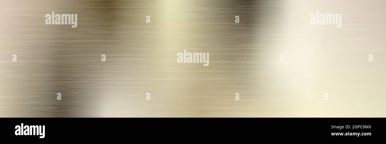 Background texture of light metal with golden highlights - Vector ...