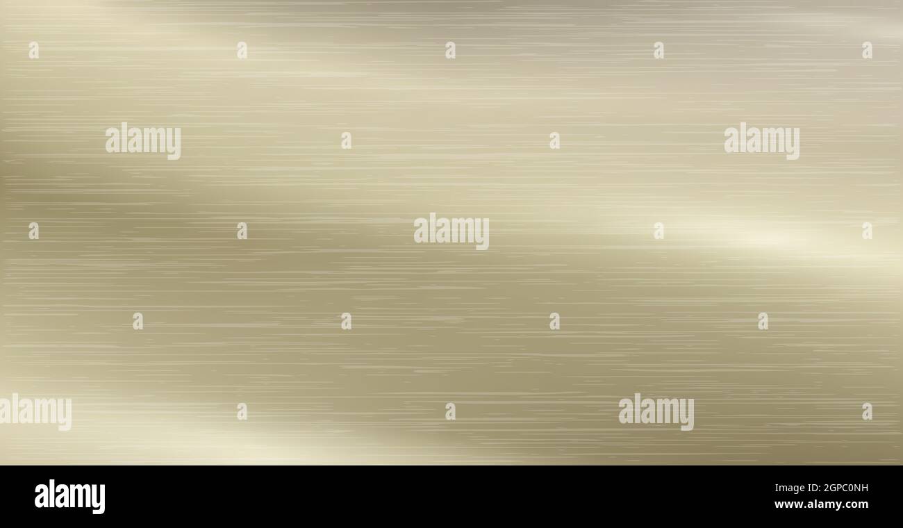Background texture of light metal with golden highlights - Vector ...