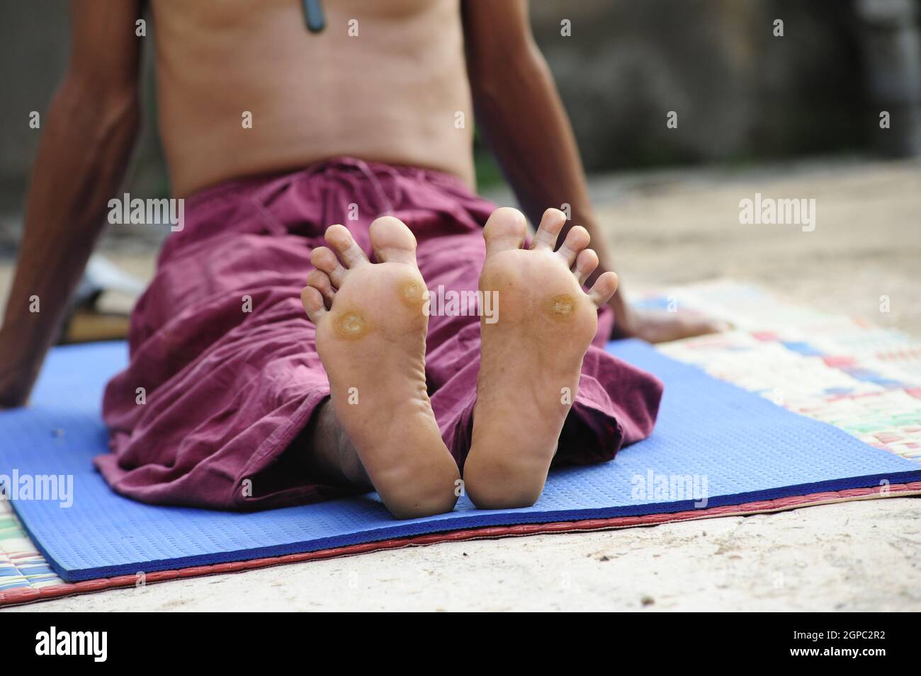 Human footprints anatomy hi-res stock photography and images - Alamy