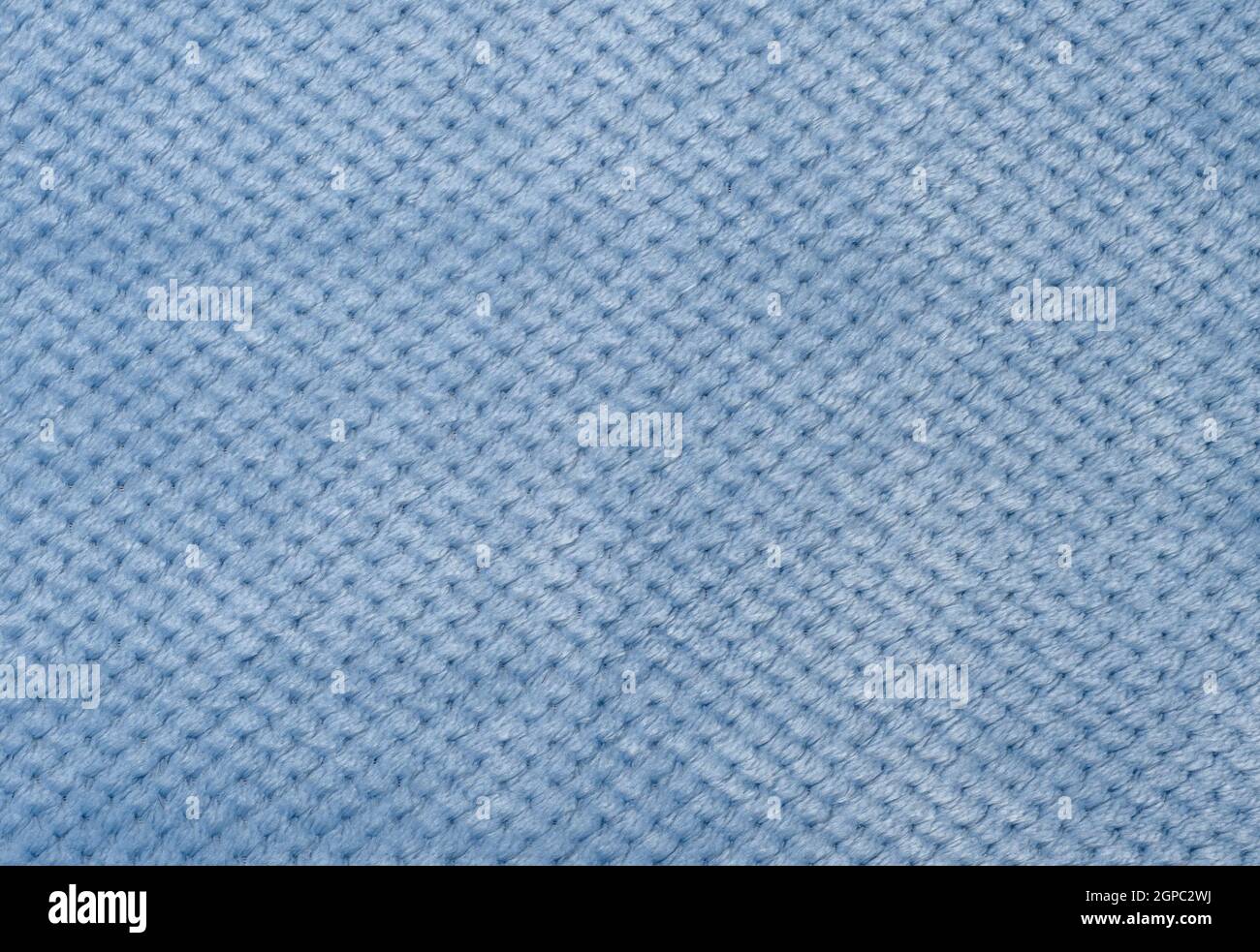 gray blue plush fabric, fabric for sewing clothes, close up Stock Photo ...