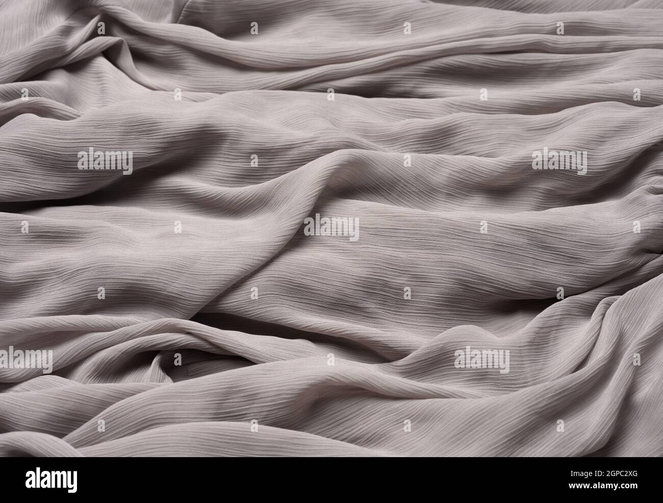 Gray silk fabric hi-res stock photography and images - Alamy