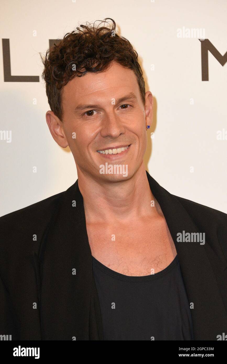 Casey Cadwallader arriving at the 'Thierry Mugler: Couturissime ...