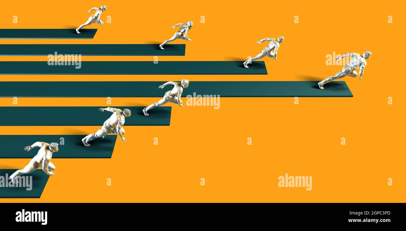 Business Evolution and Improved Technology as Concept Stock Photo - Alamy