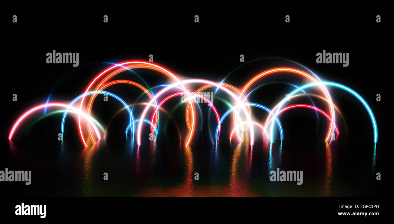 Retro Funk Background with Colorful Geometric Pattern Stock Photo - Alamy