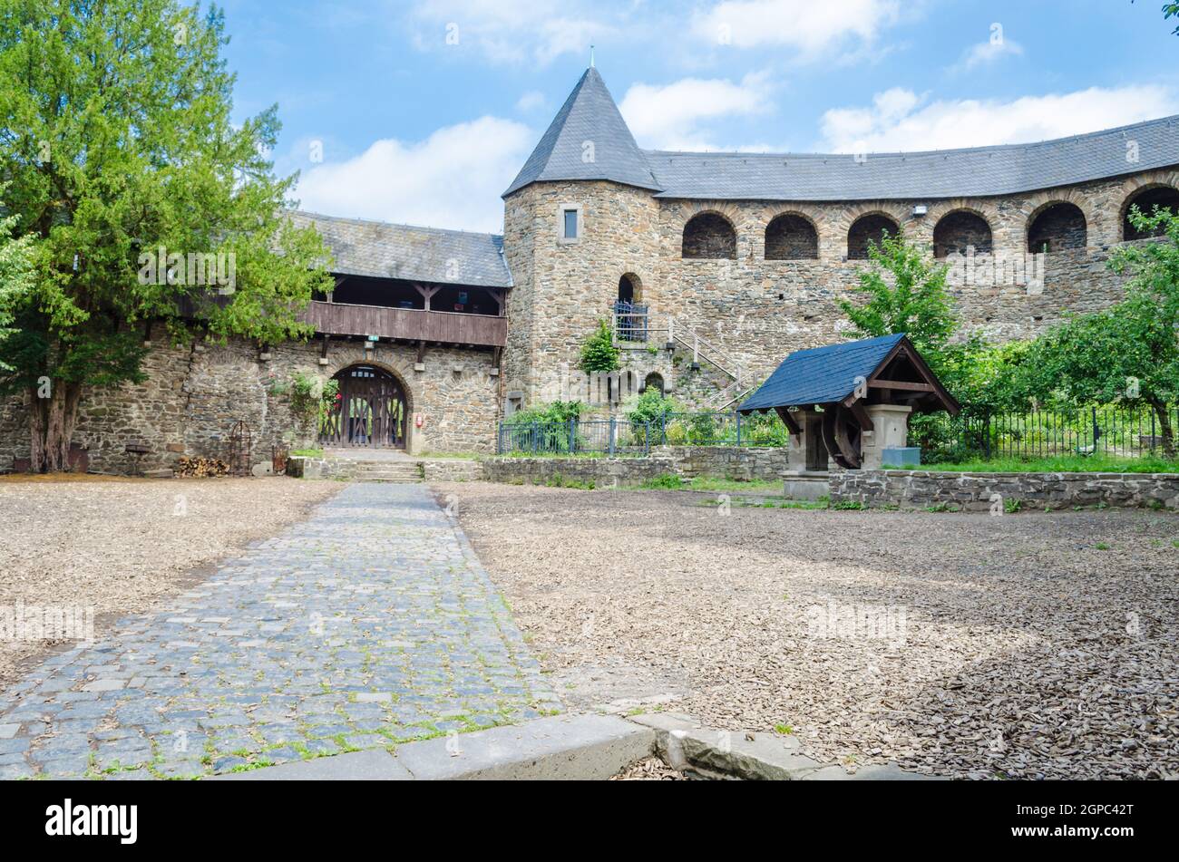 Old defense tower of a historic fortress Stock Photo - Alamy